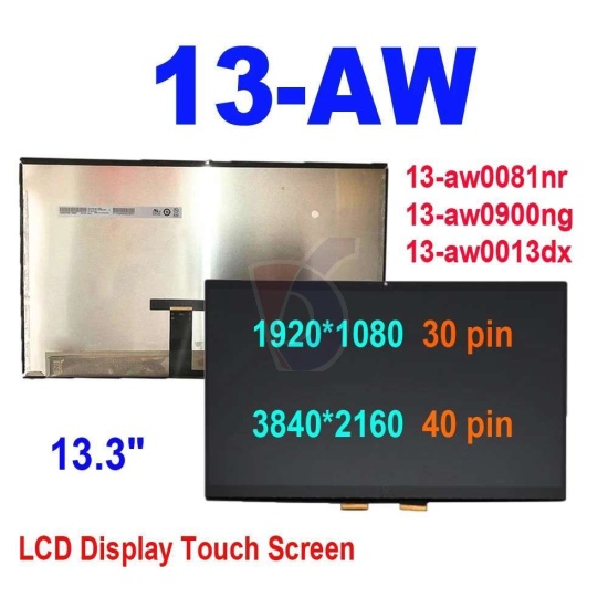 HP SPECTRE X360 13-AW 13-AW0000 OLED Screen LCD screen + Touch ...