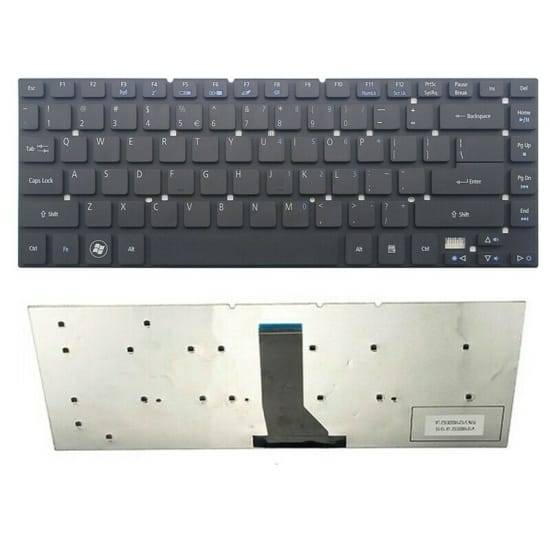 Acer Aspire ES1-411 Laptop US layout replacement Black keyboard ...