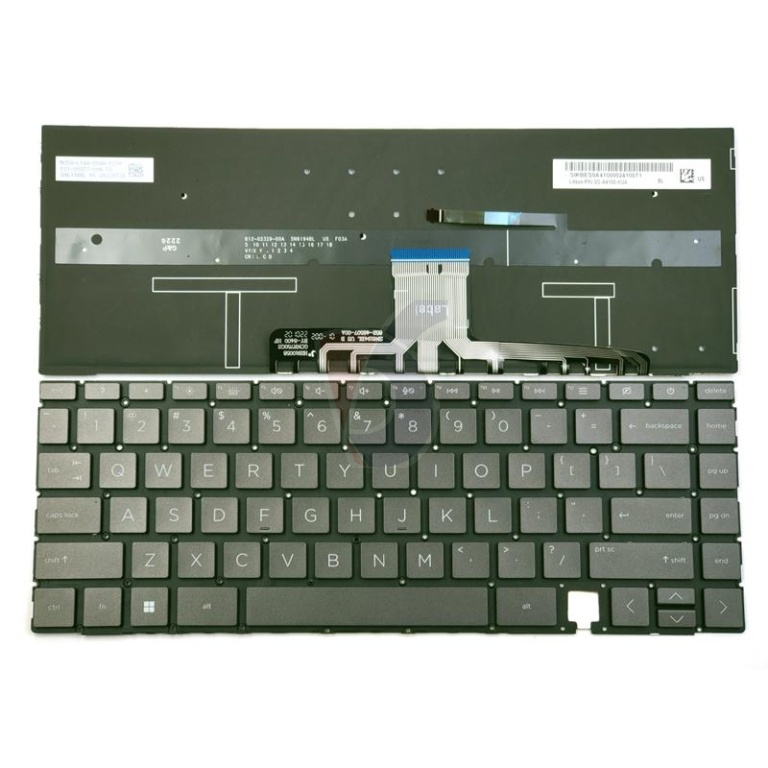 New Grey Replacement English BackLight keyboard for HP Spectre 14-E 14 ...