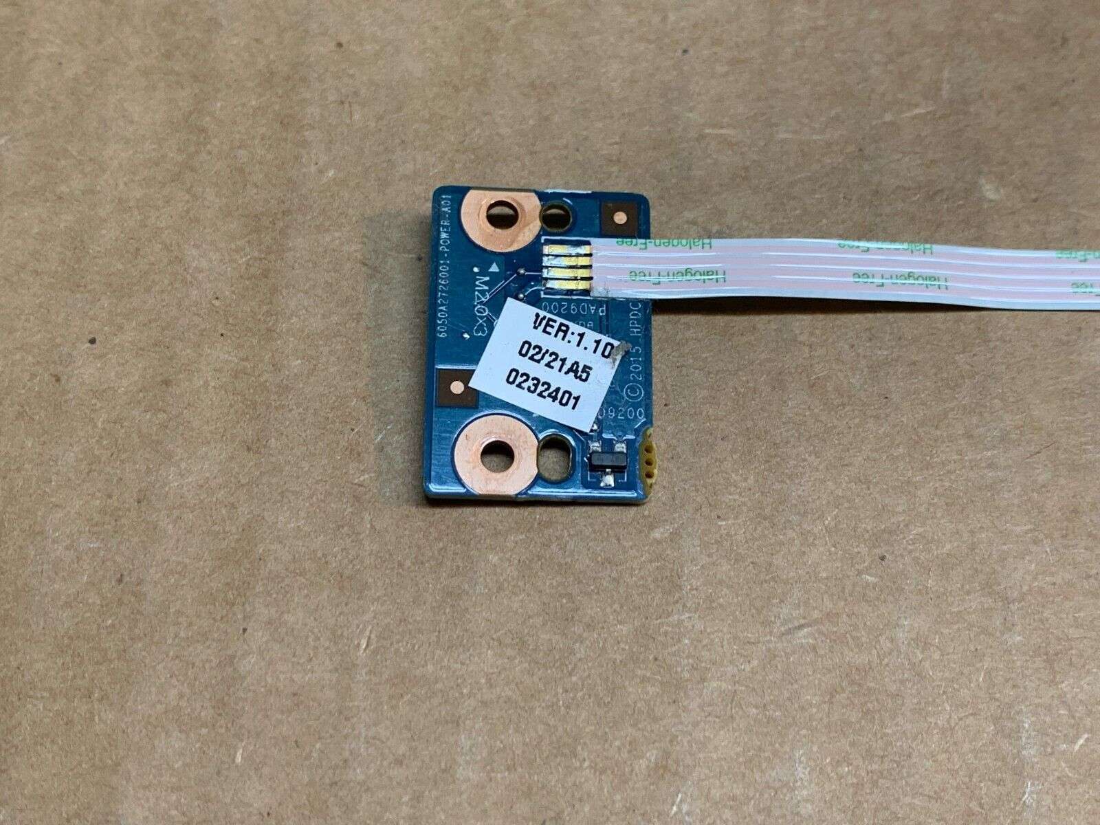 Genuine PB for HP ProBook 640 G2 Power Switch Button Board with Cable ...