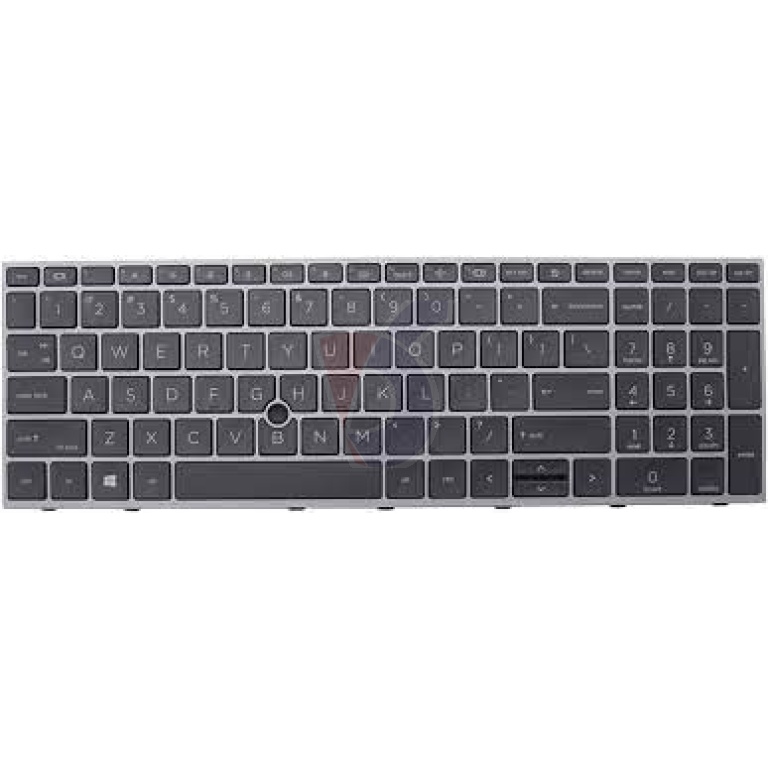 New HP ZBook Fury 15 G7 Laptop Keyboard US Backlit With Pointer M17094 ...