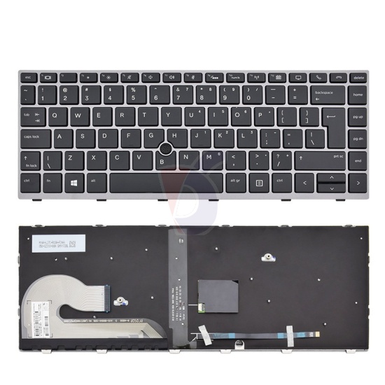 Original HP EliteBook 840 745 G5 G6 Series backlight English US Laptop ...